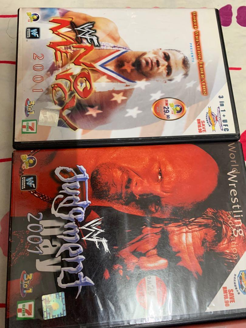 Wwe wwf wrestling vcd Dvd gusti, Hobbies & Toys, Music & Media, CDs ...