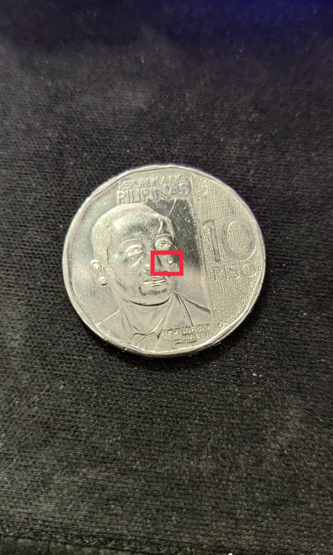 10 Piso Error, Hobbies & Toys, Memorabilia & Collectibles, Currency on ...