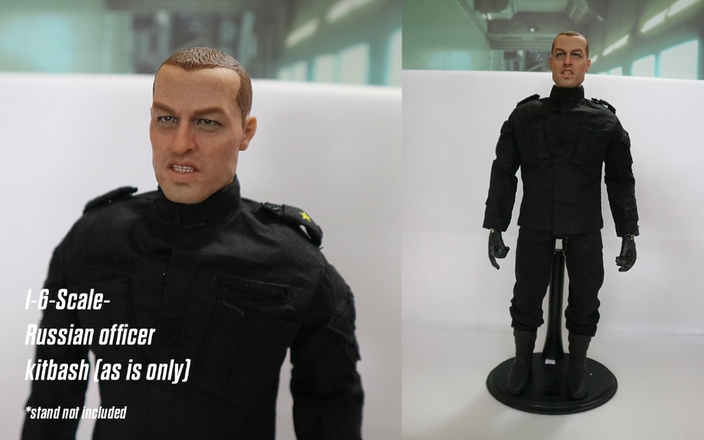 1/6 scale Russian officer kitbash figure, Hobbies & Toys, Toys & Games ...