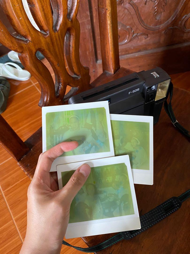 1980s Fuji Instant Camera F-50S vintage, Photography, Cameras on Carousell