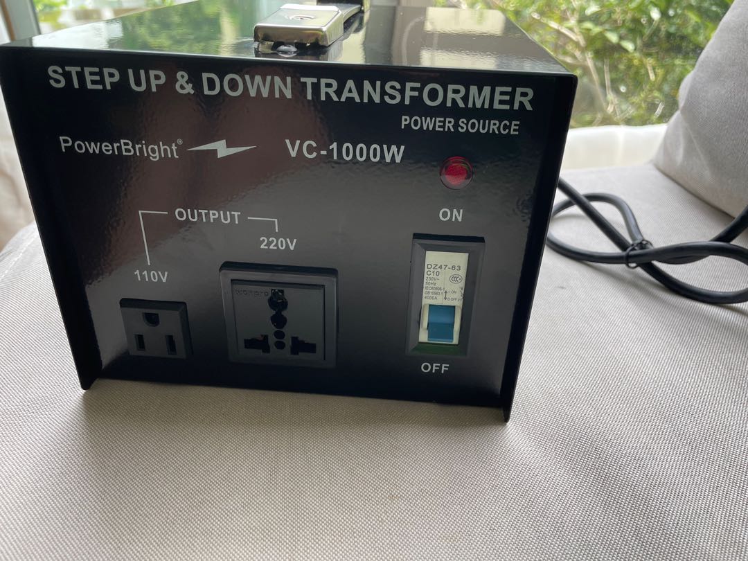 1Kw Step Up/Down Transformer, TV & Home Appliances, Electrical ...
