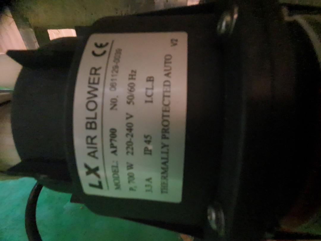 700w Whirlpool SPA Air Blower Pump LX AP700, Furniture & Home Living, Bathroom & Kitchen ...