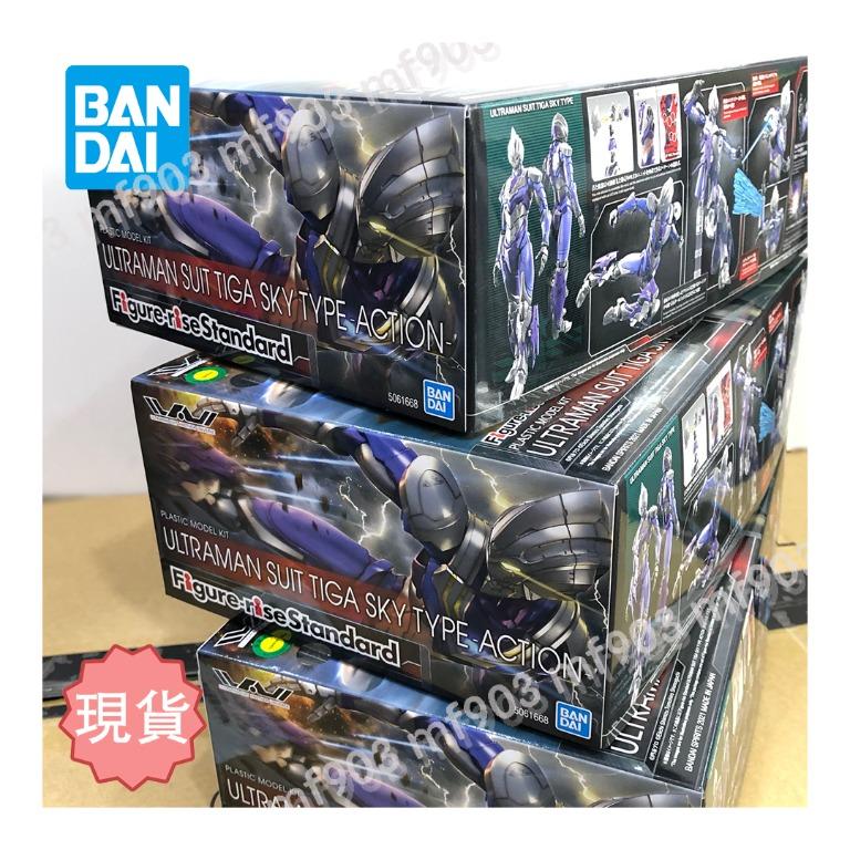 Sale 全新 BANDAI 萬代 現貨 Figure rise Standard Ultraman Suit Tiga Sky Type -Action- 超人廸加 天空模式 標準系列 超人 ...