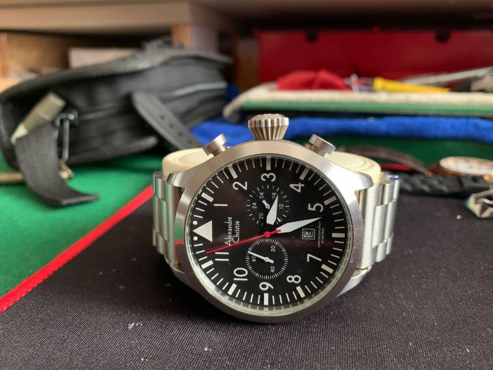 Alexandra Christie Quartz Watch - 46mm, Luxury, Watches on Carousell