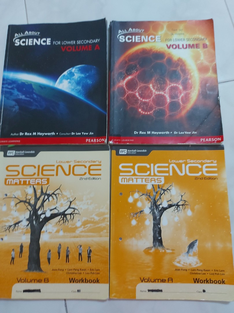All about science textbook secondary 1 & 2, Hobbies & Toys, Books ...