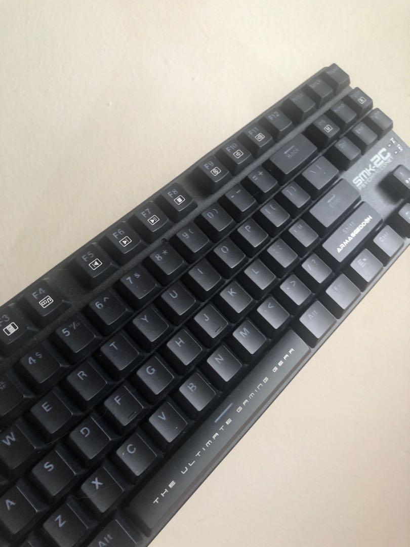 Armaggeddon Gaming Keyboard SMK-2C, Computers & Tech, Parts ...