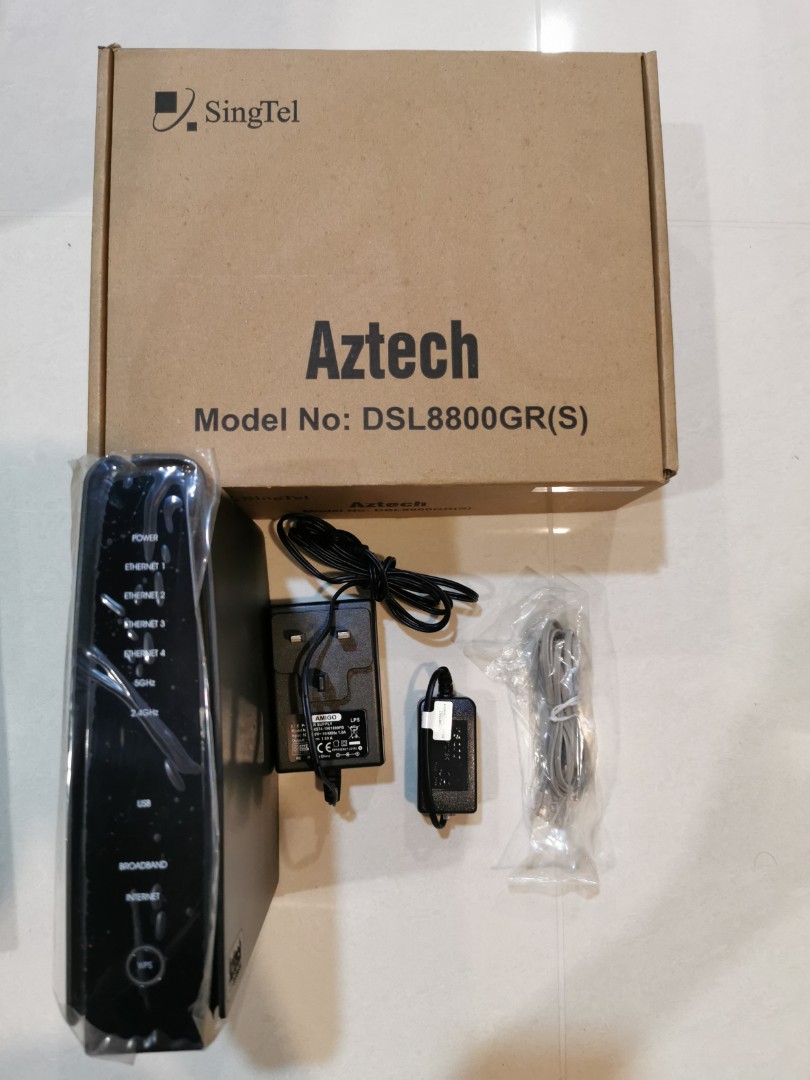 Aztech DSL8800GR router, Computers & Tech, Parts & Accessories ...