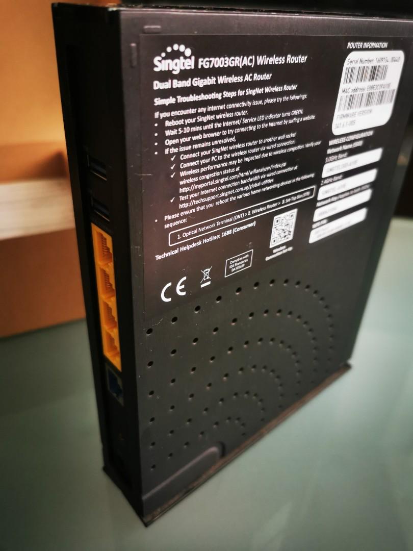 Aztech FG7003GR(AC) Wireless Router, Computers & Tech, Parts ...