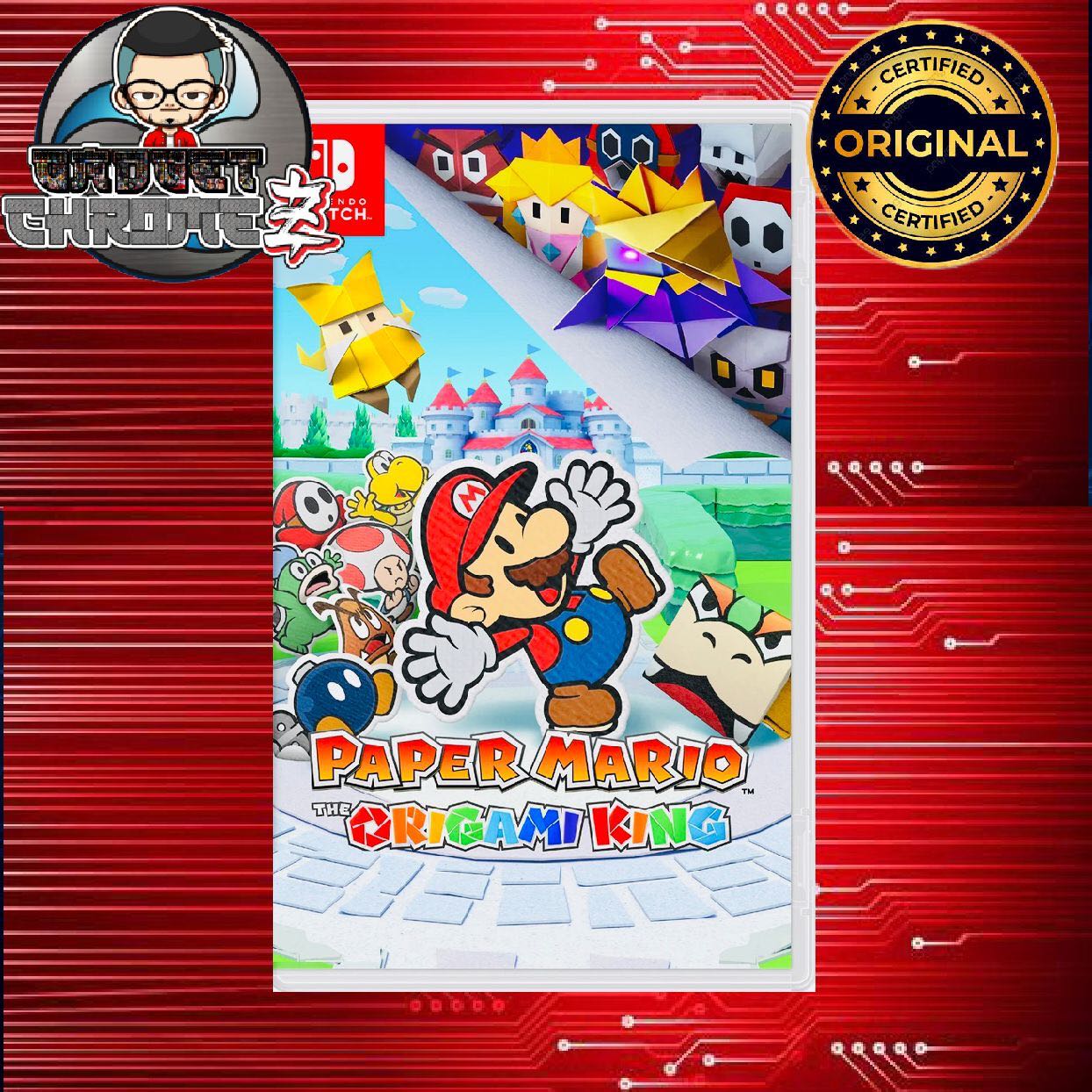 Paper Mario The Origami King | Nintendo Switch Game | BRANDNEW, Video ...