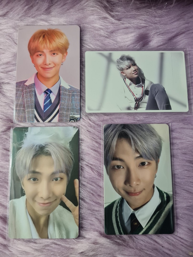 BTS RM photocards, Hobbies & Toys, Memorabilia & Collectibles, K-Wave ...