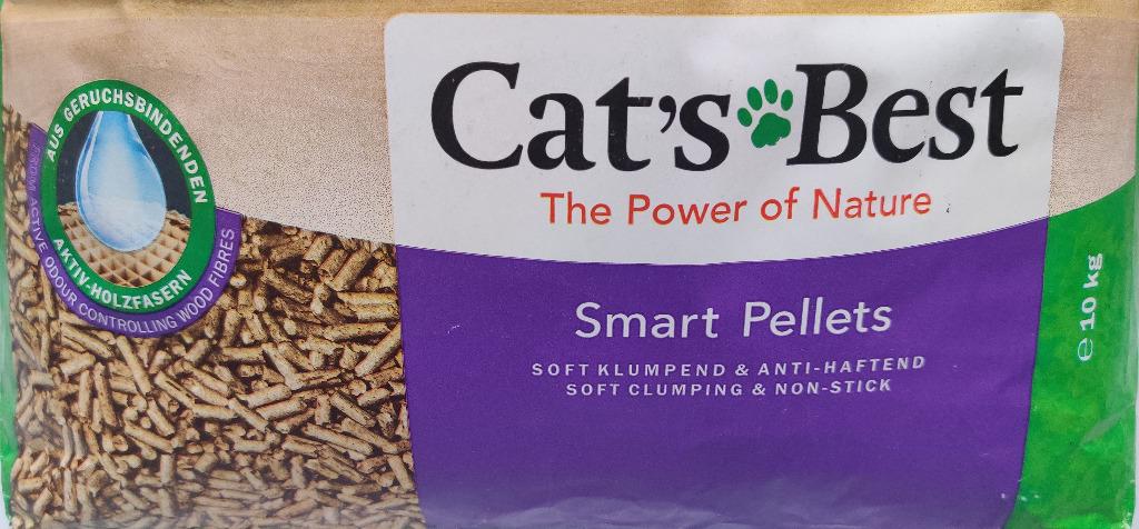 Cat's Best Smart Pellets Natural Cat Litter, 20L/10KG NEW & SEALED, Pet ...