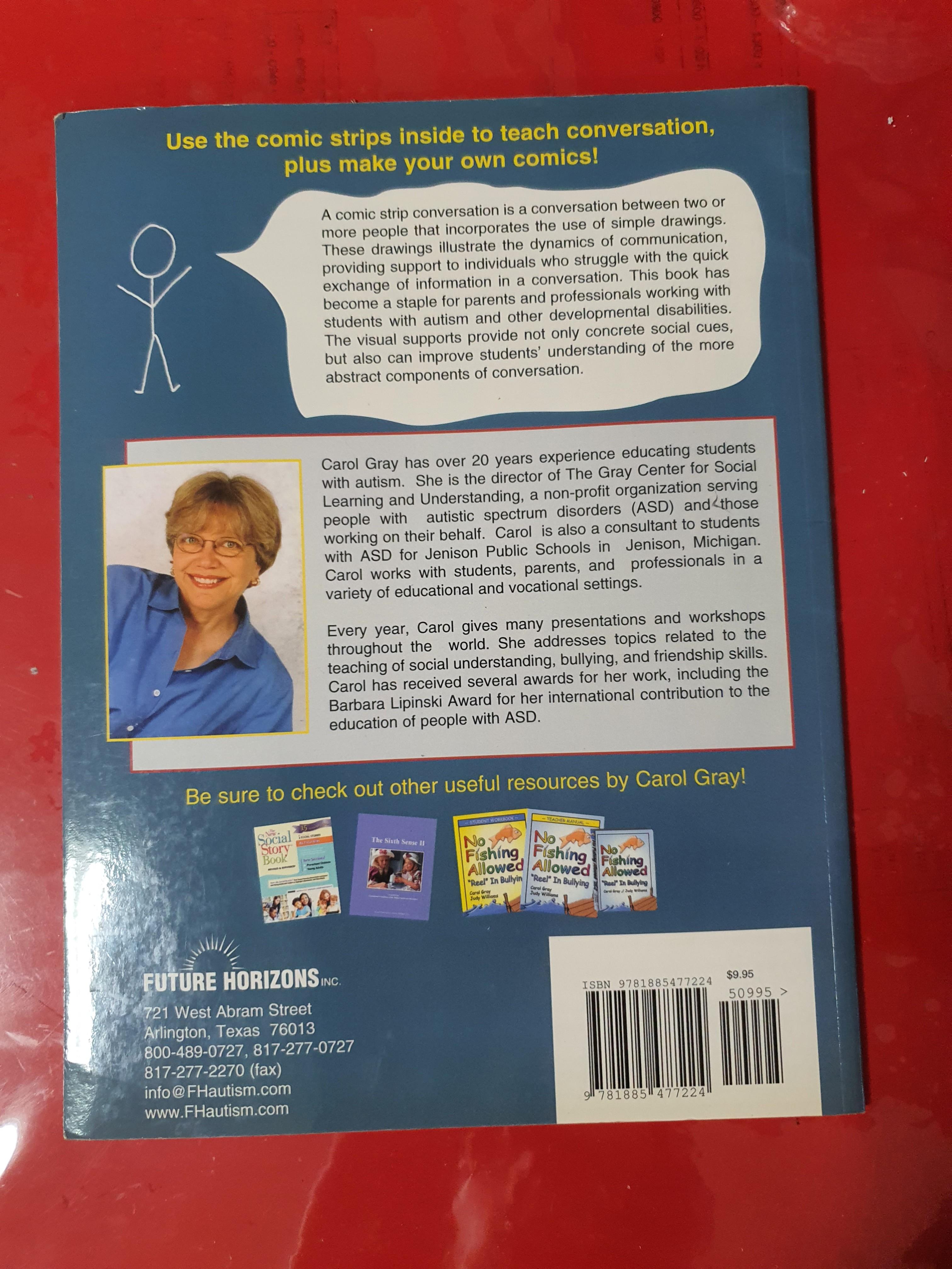 Comic Strip Conversations (illustration for autism), Hobbies & Toys ...