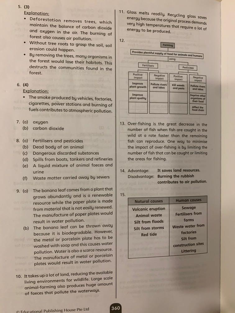 Comprehension Science Guide for Upper block P5&P6, Hobbies & Toys ...