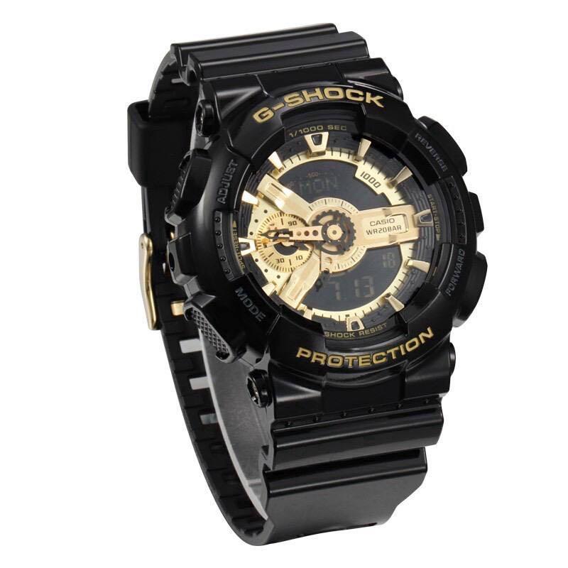 COUPLE CASIO GOLD Casio G-Shock Baby-G GA110 BA110 Men Lady Gold Couple ...