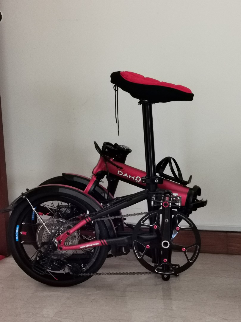 Dahon K3 Plus (red) foldable bike foldie, Sports Equipment, Bicycles ...