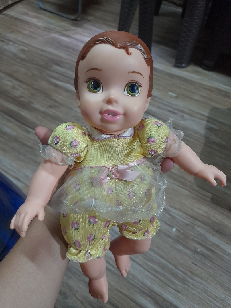 Disney princess baby belle doll, Hobbies & Toys, Toys & Games on Carousell