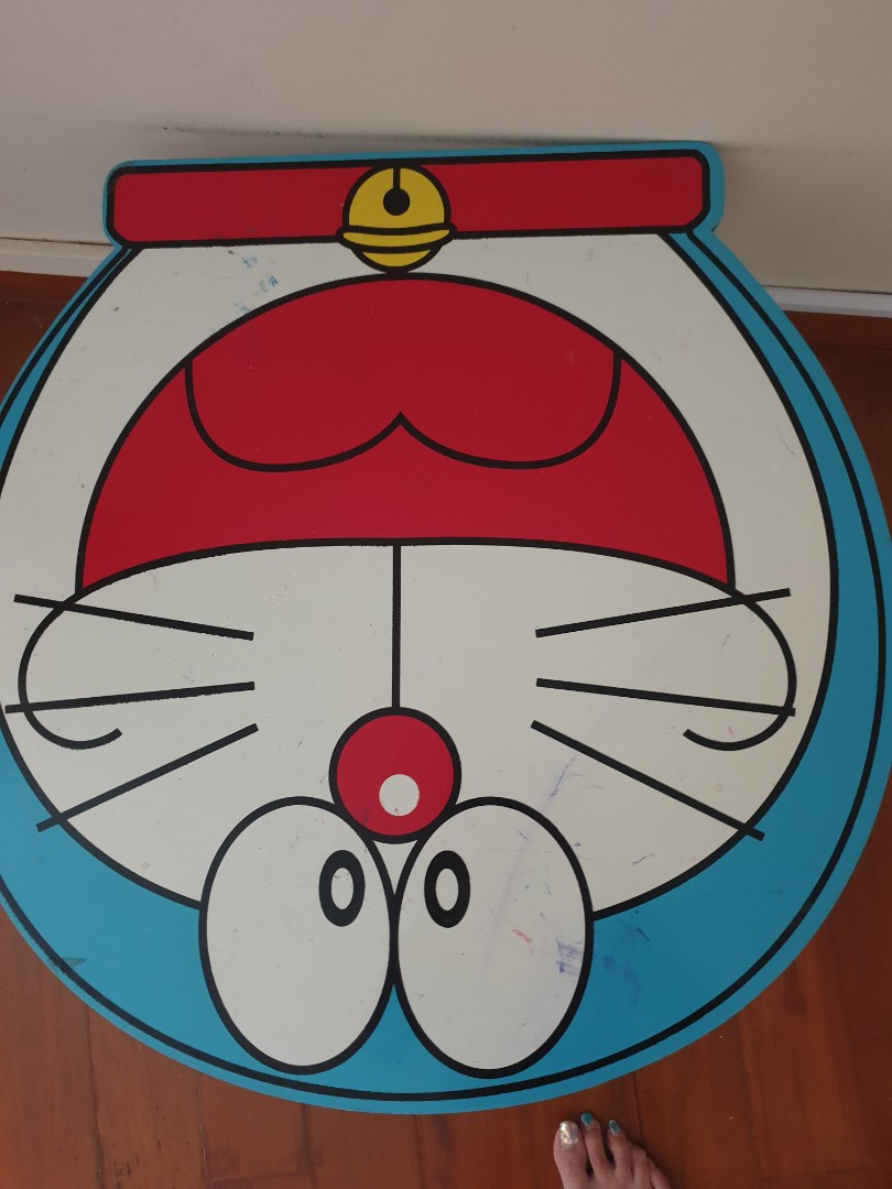 Doraemon foldable table., Furniture & Home Living, Furniture, Tables ...