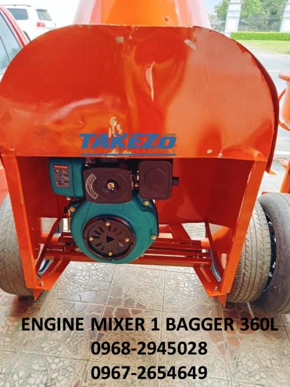 ENGINE MIXER 1 BAGGER 360L, Commercial & Industrial, Construction ...