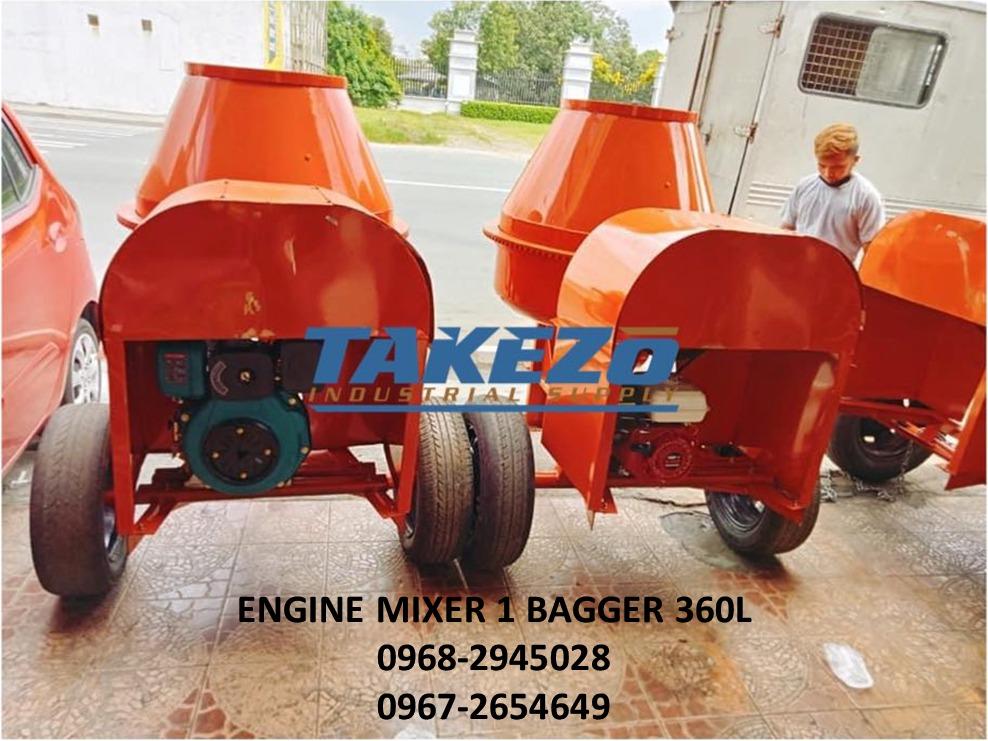 ENGINE MIXER 1 BAGGER 360L, Commercial & Industrial, Construction ...