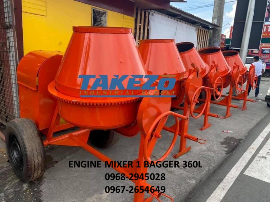 ENGINE MIXER 1 BAGGER 360L, Commercial & Industrial, Construction ...