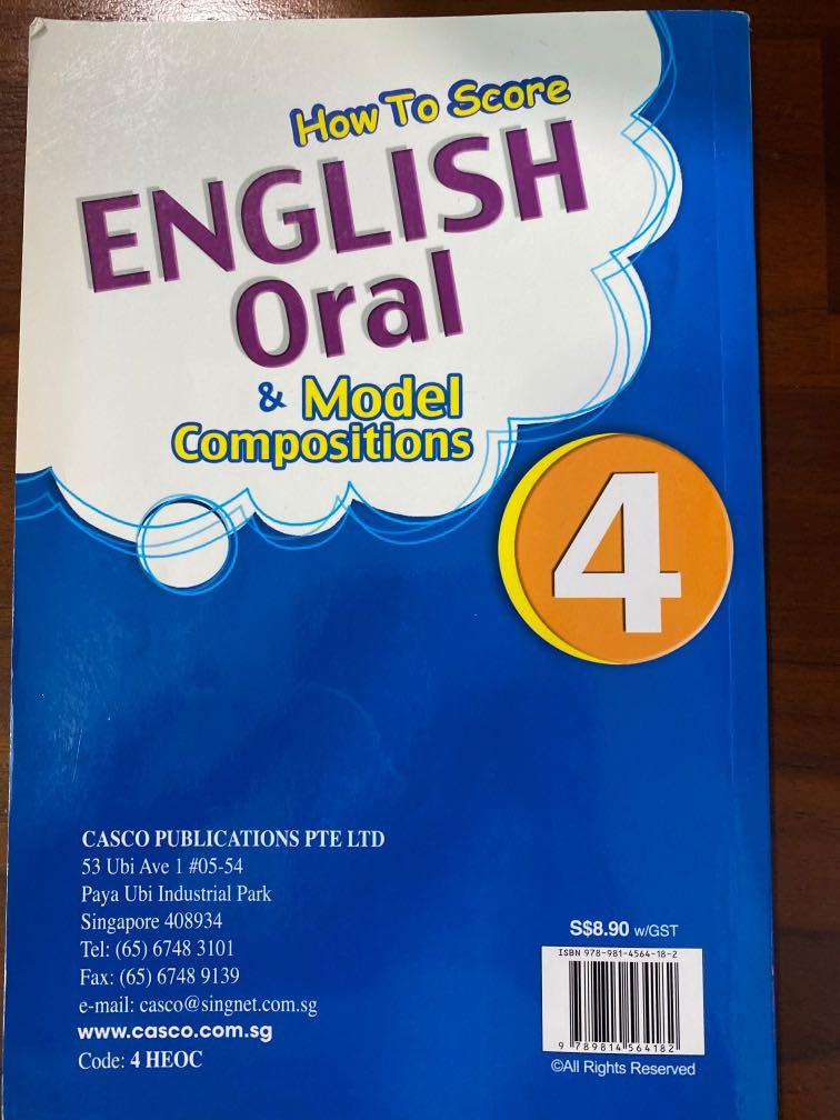 English oral and model compo, Hobbies & Toys, Books & Magazines ...