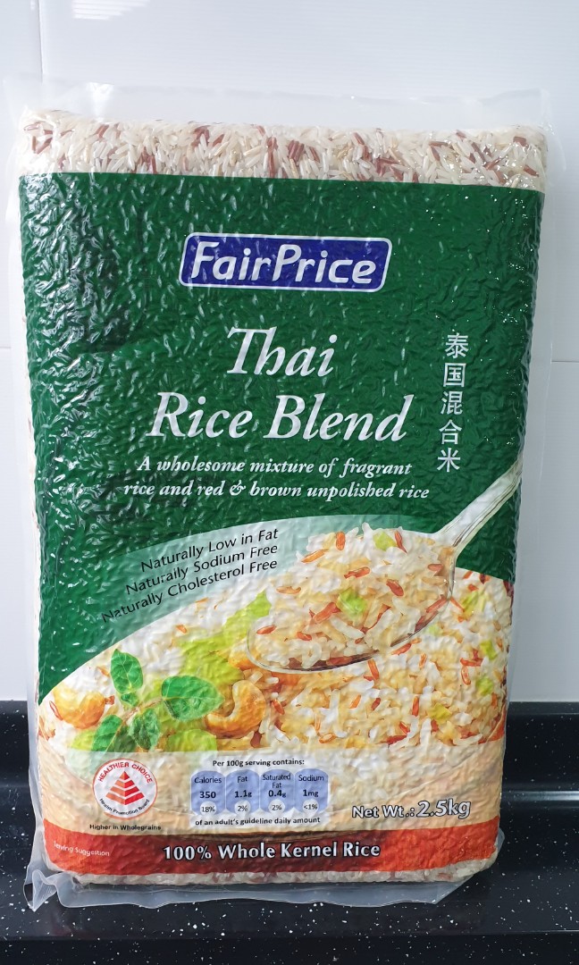 Fairprice Thai Rice Blend 2.5kg, Food & Drinks, Rice & Noodles on Carousell