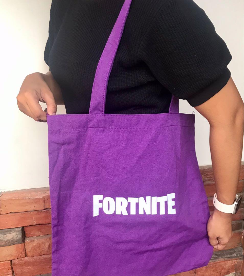 FORTNITE Tote Bag, Women's Fashion, Bags & Wallets, Tote Bags on Carousell