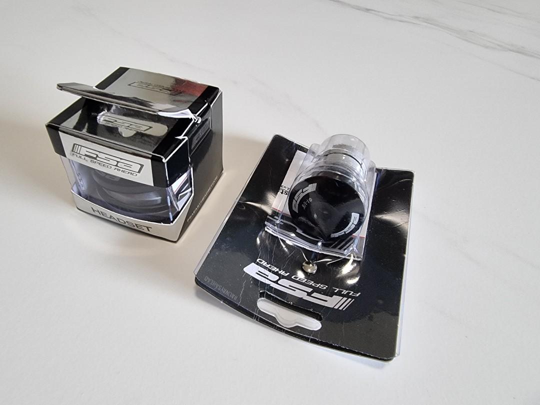 FSA Orbit C-40 Headset 1-1/8" - 1.5" plus FSA Compressor Expander Plug ...