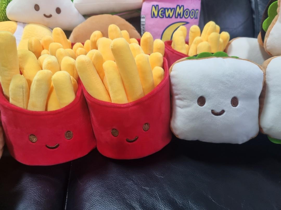 [Fun Claw] Food series Durian Burger Fries Sandwich Abalone, Hobbies ...