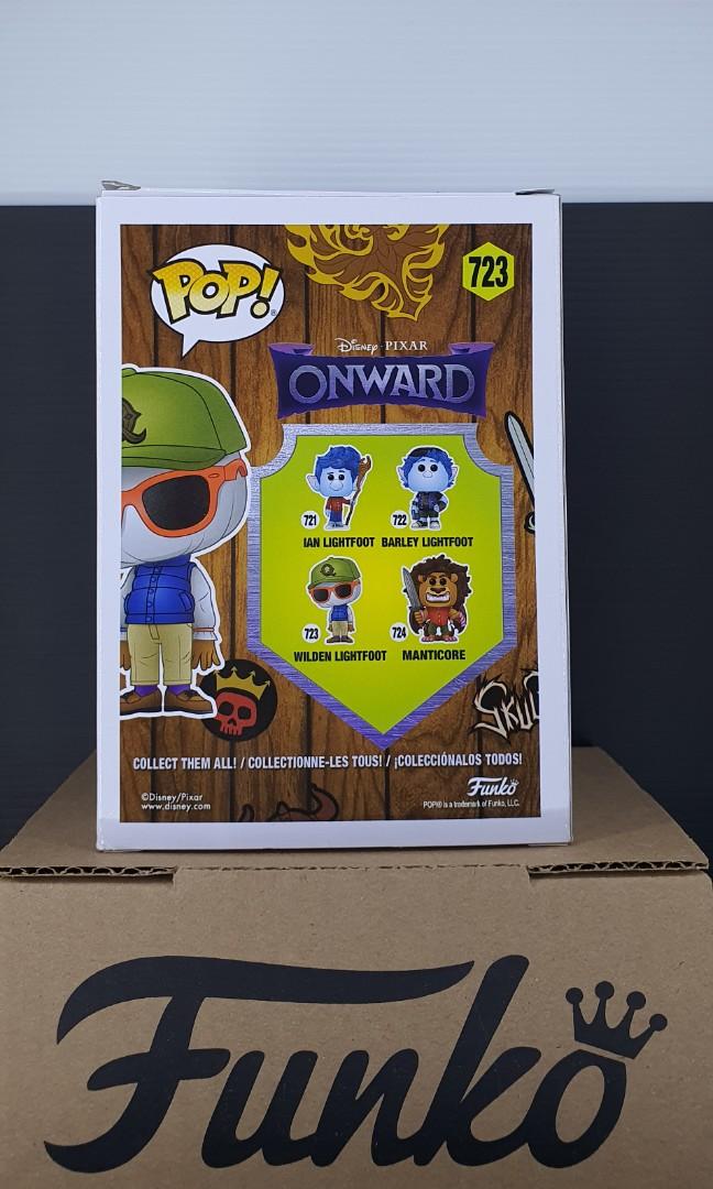 Funko pop! Onward: #723 Wilden Lightfoot, Hobbies & Toys, Toys & Games ...