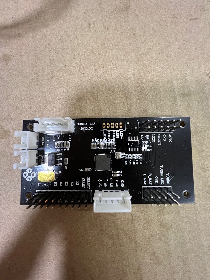 Game Controller PCB USB DIY 低延遲 Joystick Low Latency, 遊戲機, 遊戲機裝飾配件, 手掣 ...