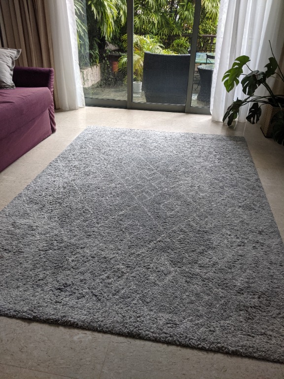 Greg pattern rug medium pile 160x230 cm S$50, Furniture & Home Living ...