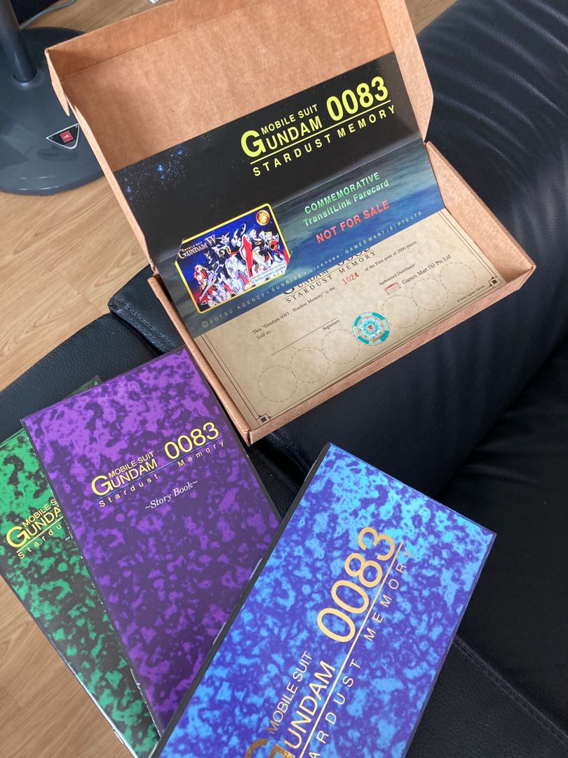 Gundam VCD, Transitlink Card, Booklets, Hobbies & Toys, Memorabilia ...