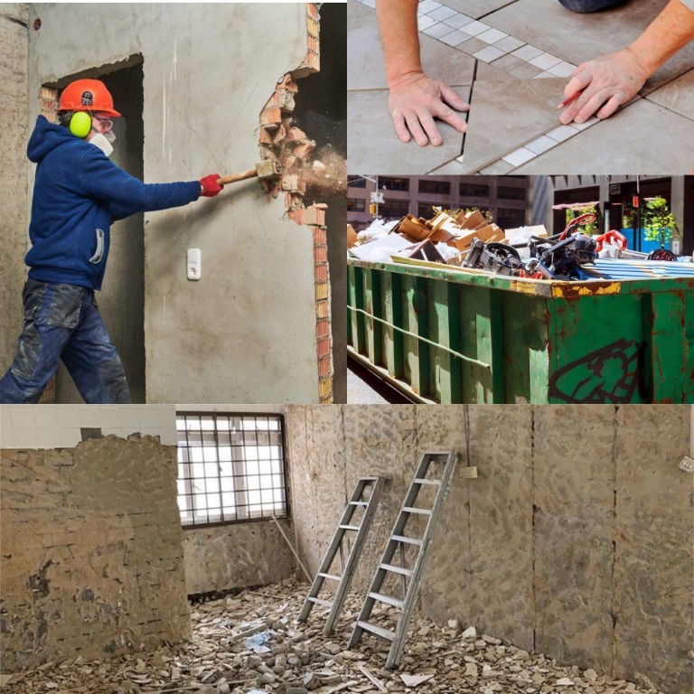 Hacking, Demolition, Dismantle, Partition work, False Ceiling ...