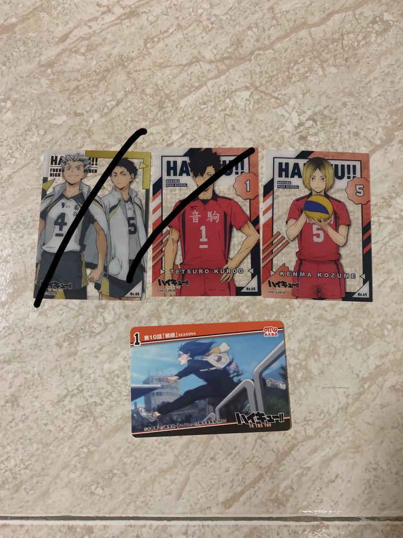 Haikyuu Cards, Hobbies & Toys, Memorabilia & Collectibles, J-pop on ...