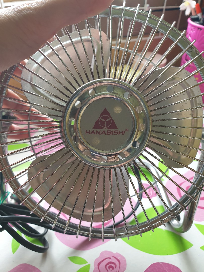 Hanabishi table fan, TV & Home Appliances, Other Home Appliances on ...
