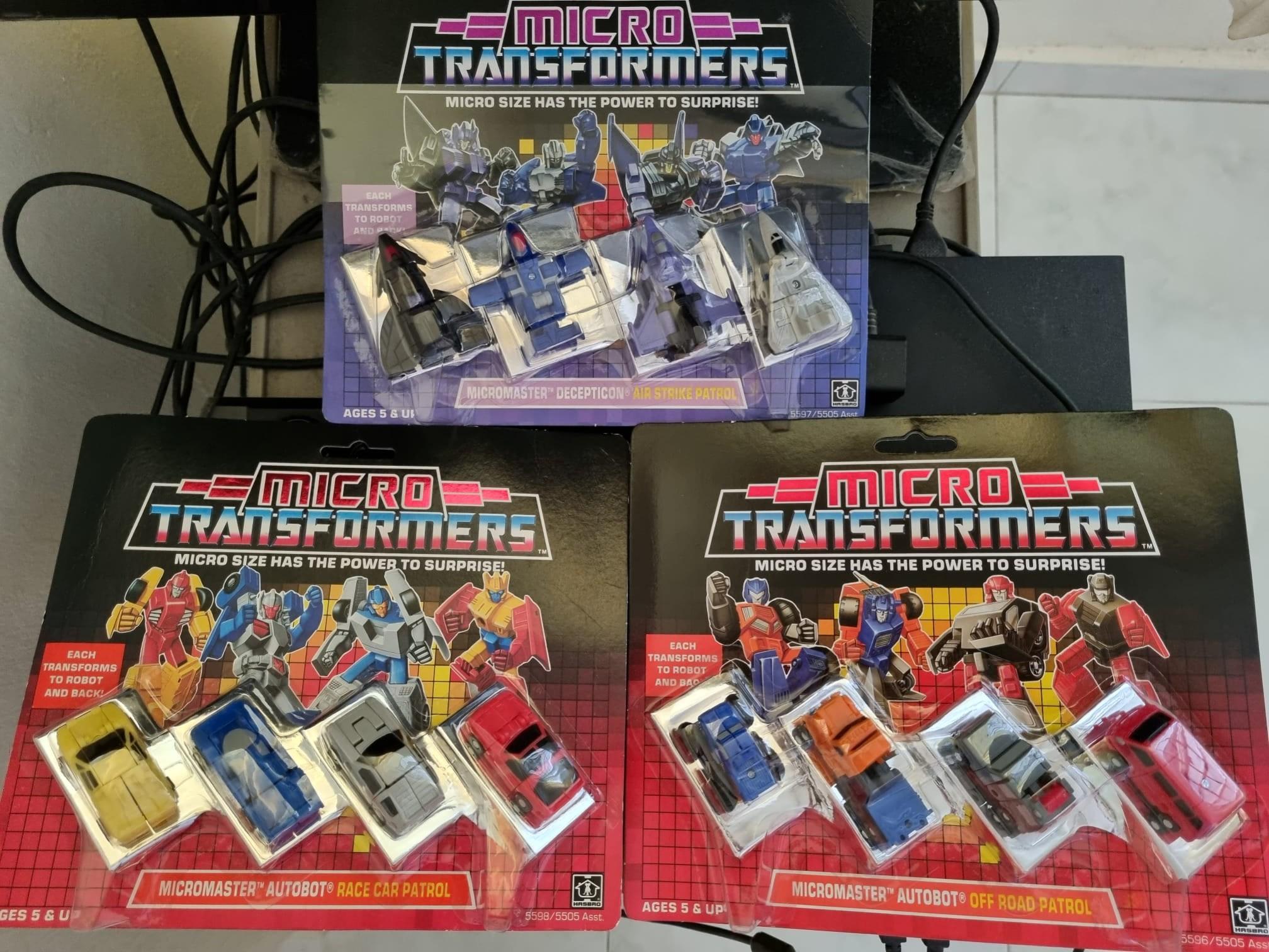 Hasbro Transformer MOSC G1 vintage Micromaster Race Car Off road and ...