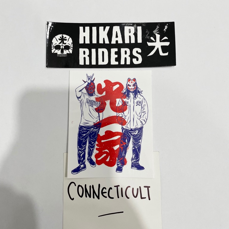 Hikari Riders Stickers C, Hobbies & Toys, Stationery & Craft, Art ...