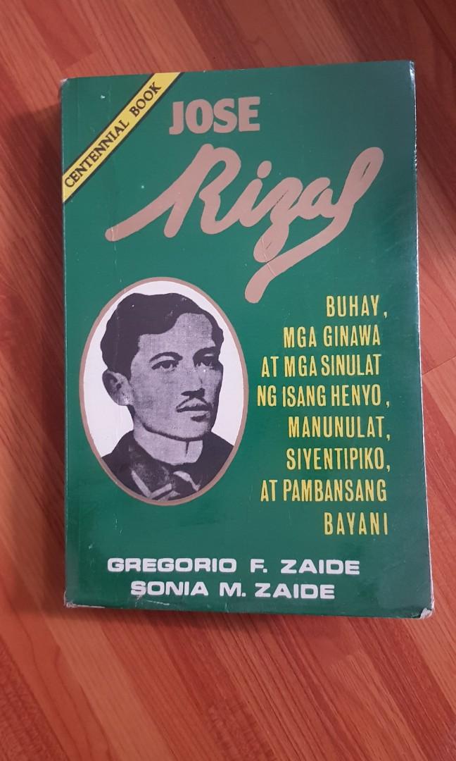 Jose Rizal text book by zaide, Hobbies & Toys, Books & Magazines ...