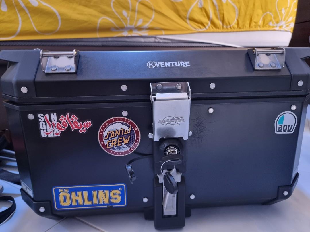 Kappa Aluminium Box 58L, Motorcycles, Motorcycle Accessories on Carousell