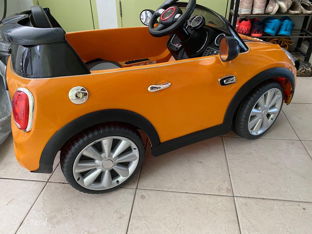 Kids Mini Cooper Electric Car, Hobbies & Toys, Toys & Games on Carousell