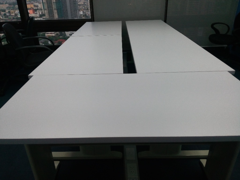 LAMINATED FINISH TABLE OFFICE PARTITIONS, Furniture & Home Living ...