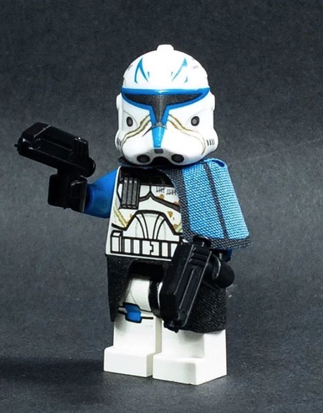 Lego Captain Rex custom decaled minifigure (pre order), 興趣及遊戲, 玩具 & 遊戲類 ...