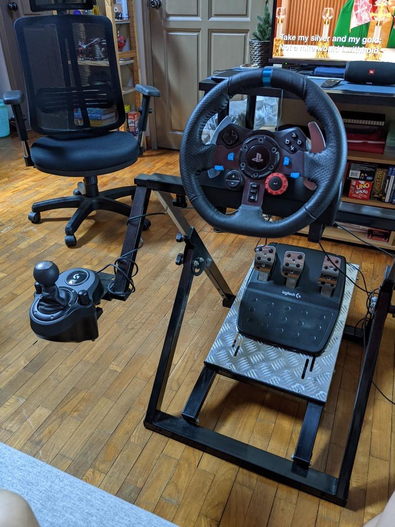 Logitech G29 with H-Gate Shifter, Video Gaming, Gaming Accessories ...