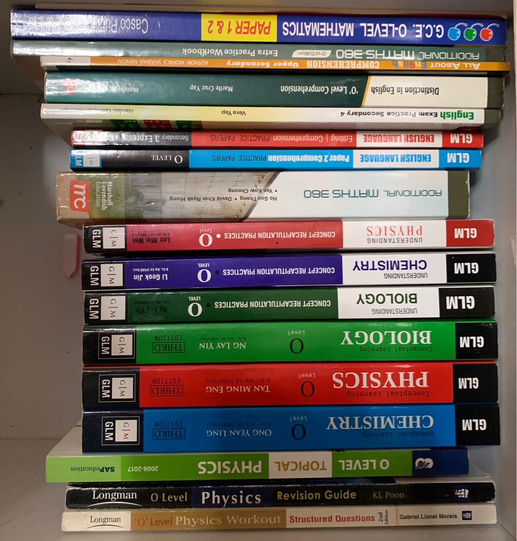Lower and upper secondary assessment books science math chemistry ...
