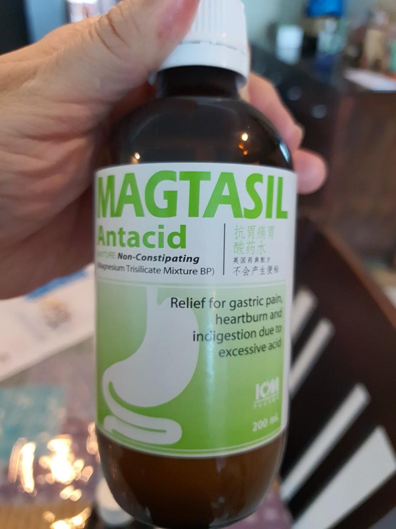 Magtasil for gastric and indigestion, Health & Nutrition, Health ...