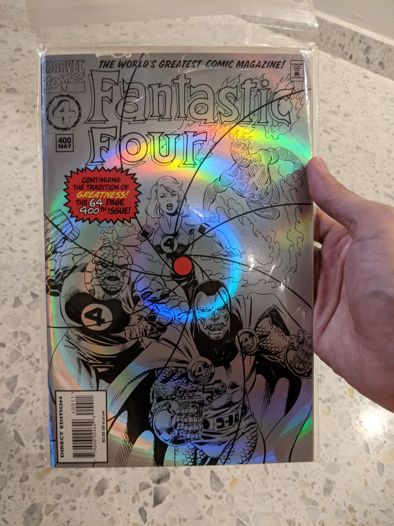 Marvel fantastic four 400, Hobbies & Toys, Books & Magazines, Comics ...