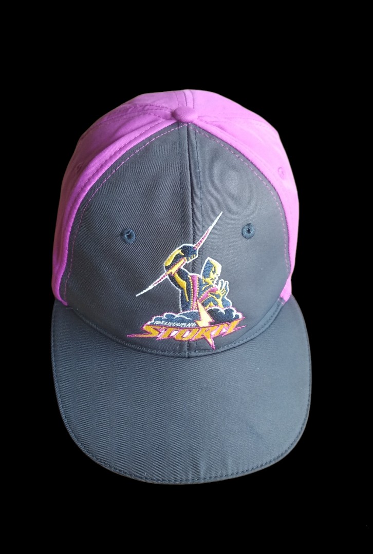 Melbourne storm cap, Men's Fashion, Watches & Accessories, Cap & Hats ...