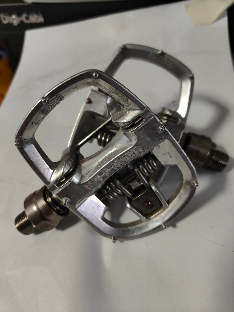 MKS cleat clip on pedal only , Sports Equipment, Bicycles & Parts ...