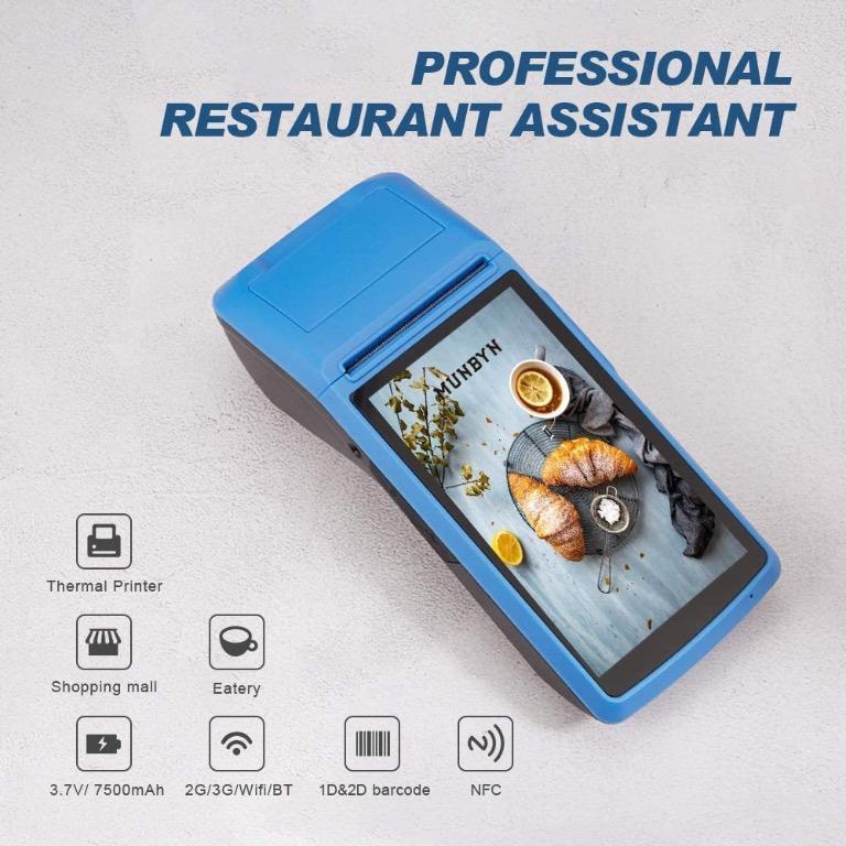 MUNBYN Receipt Printer, Android Terminal Thermal Receipt Printer, POS ...